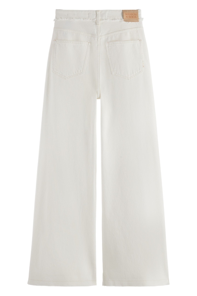 THE WAVE WIDE LEG JEANS FADED WHITE | Online Outlet | Otrium